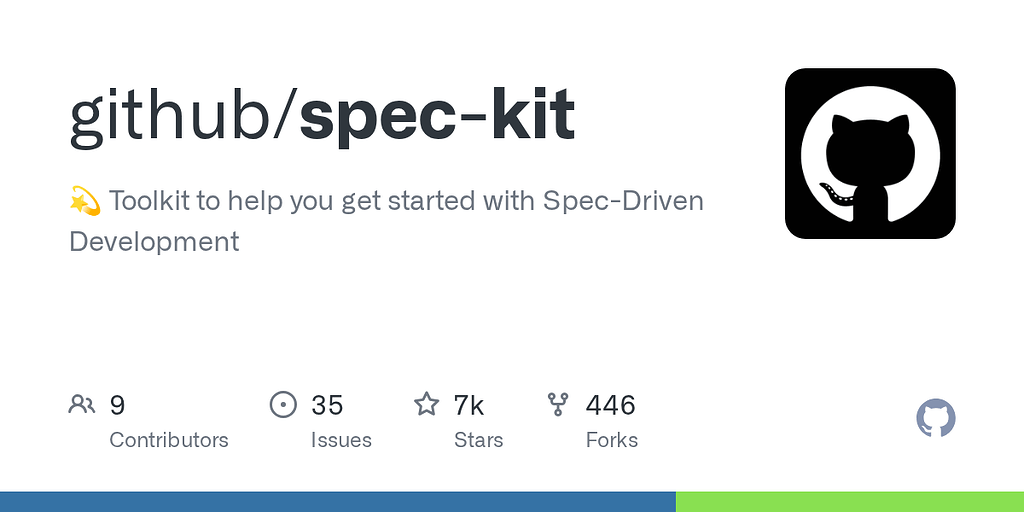 GitHub spec-kit - Toolkit for Spec-Driven Development with AI Agents - Software - DAIHUM ...